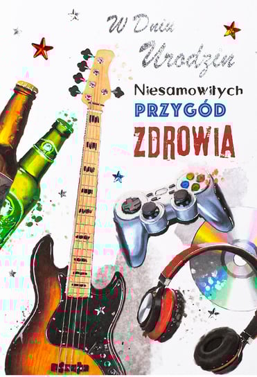 Kartka na Urodziny z życzeniami Młodzieżowa M1010 - Maja | Sklep EMPIK.COM