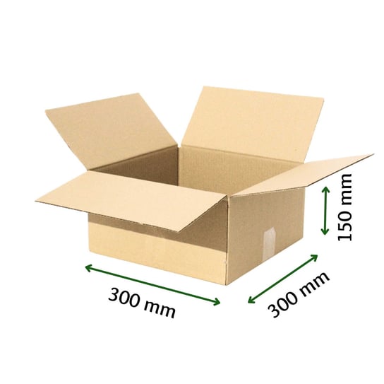 Karton klapowy 300x300x150mm Paczkomat B - PALETA 400 szt. - Margo Pack ...