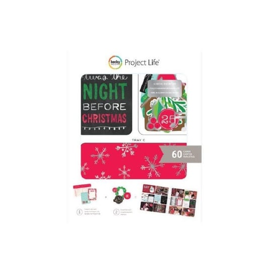 Karty do journalingu Becky Higgins - Project Life - CHRISTMAS WISHES ...