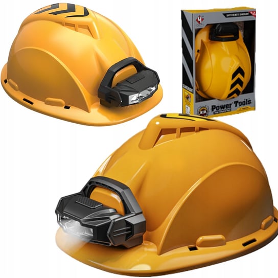 Kask Budowlany Z Latarką Efekty Świetlne Narzędzia Mały Budowniczy - Inna marka | Sklep EMPIK.COM