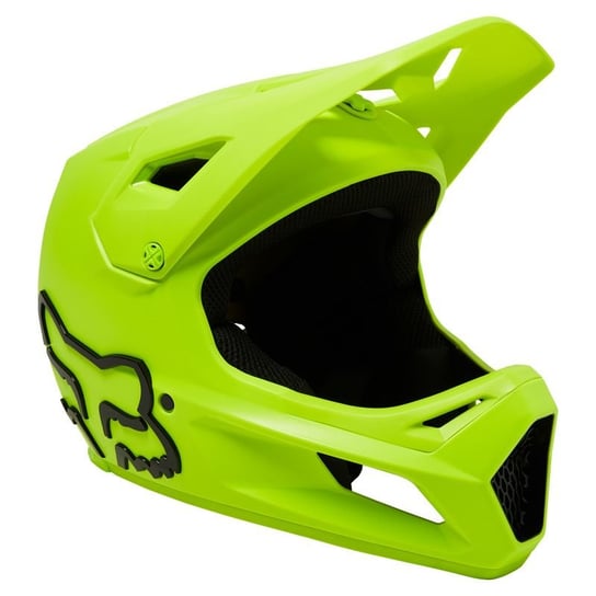 KASK ROWEROWY FOX JUNIOR RAMPAGE FLUO YELLOW - Fox | Sport Sklep EMPIK.COM