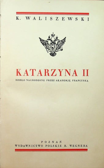 Katarzyna II 1929 r. - W opisie | Książka w Empik