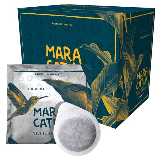 Kawa SASZETKI Mieszana ESE 44 mm pady SUBLIME 50% Robusta 50% Arabica ...