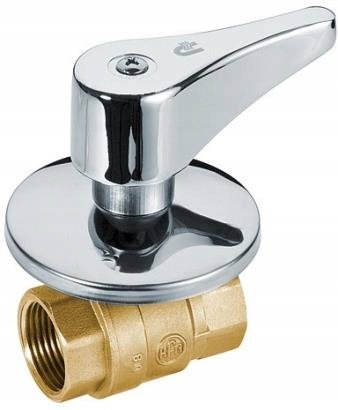 KFA zawór wodny PODTYNKOWY nakrętno-nakrętny 3/4" - KFA | Sklep EMPIK.COM