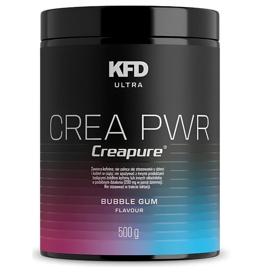 KFD CREA PWR 500g Guma Balonowa Pre-Workout z Kreatyną Creapure - KFD ...