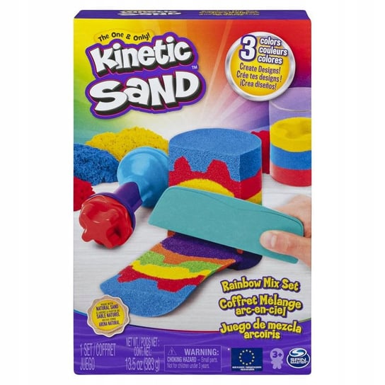 Kinetic Sand Zestaw Tęczowych narzędzi 383g - inna (Inny) | Sklep EMPIK.COM