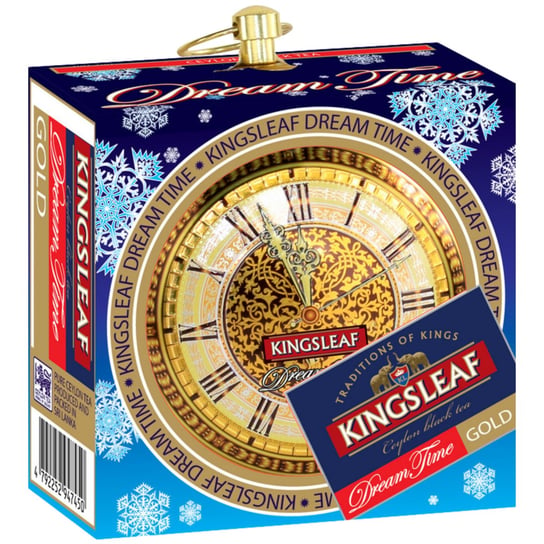 Kingsleaf DREAM TIME GOLD herbata czarna POMARAŃCZA liściasta w puszce ...