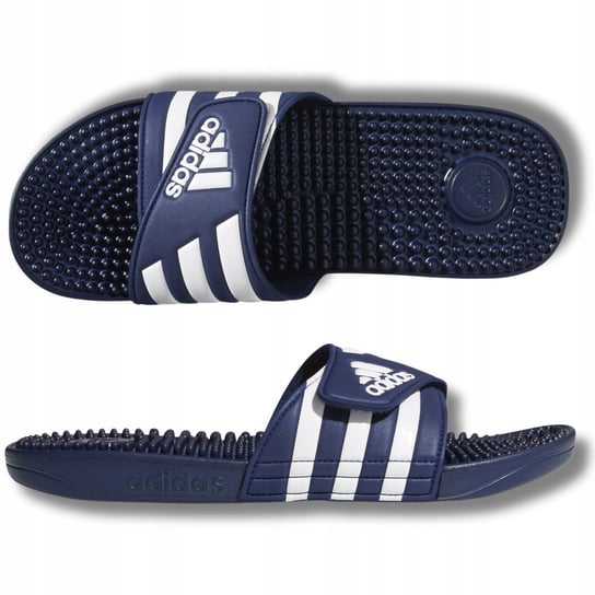 Klapki męskie sportowe basenowe adidas lekkie po domu na basen granat 50 - Adidas | Sport Sklep ...