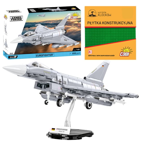 KLOCKI COBI 5848 Samolot Myśliwiec Eurofighter 644 El. - COBI | Sklep ...
