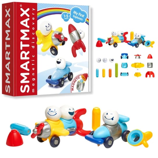 Klocki magnetyczne Smart Max IUVI Games - My First Explorers 1-5 lat - IUVI Games | Sklep EMPIK.COM