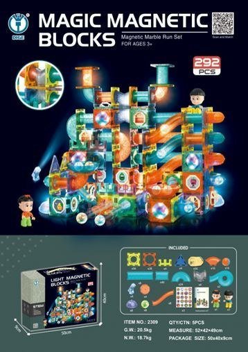 Klocki Magnetyczne Zestaw 292 elementów - RAMIZ | Sklep EMPIK.COM