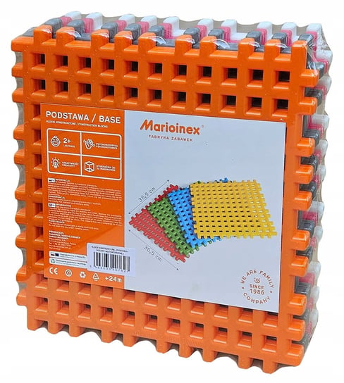 Klocki Marioinex Waffle Podstawki Konstrukcyjne 4 Szt 36,5X36,5 Nowe ...