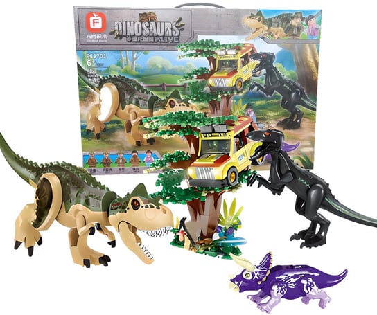 Klocki Park Jurajski Dinozaury Wyprawa Tyranozaur - Inna marka | Sklep EMPIK.COM