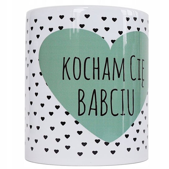 Kocham Cię Babciu z sercem kubek, na Dzień Babci prezent, Sowia Aleja - Inna marka | Sklep EMPIK.COM