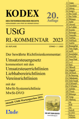 KODEX UStG-Richtlinien-Kommentar 2023 - Linde, Wien | Książka w Empik