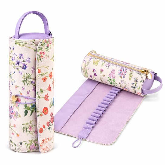 Kokonote Botanical Wild Flowers Roll Up Pencil Case | 8 x 3 x 3 inches ...