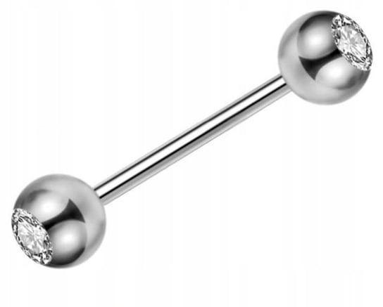 Kolczyk do Sutka Śliczne Cyrkonie sztanga SS316L - Inna marka | Moda ...