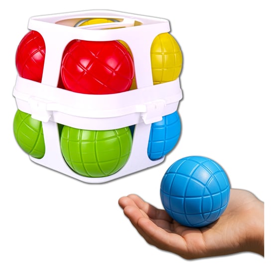 Kolorowe Kule Do Gry W Bule Boule Gra Petanque Gra Dla Dzieci Zestaw 8 Kul - Inna marka | Sport ...