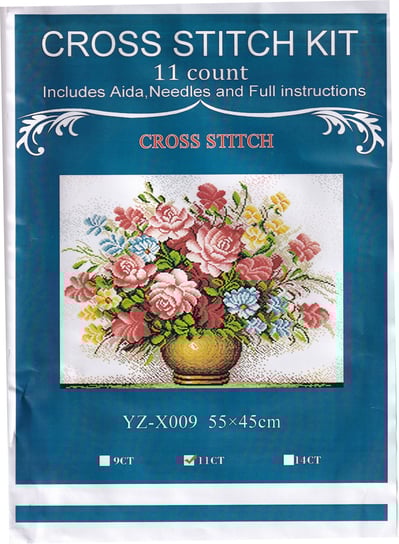 Koltat Diy Haft Krzyżykowy Zestaw Kwiaty X009 - Inna marka | Sklep EMPIK.COM