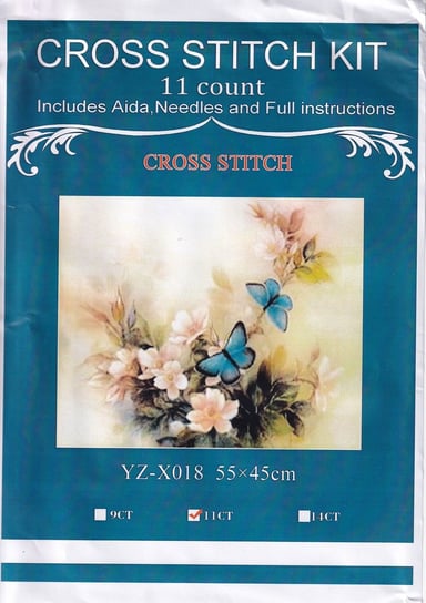Koltat Diy Haft Krzyżykowy Zestaw Motyle I Kwiaty - Inna marka | Sklep EMPIK.COM