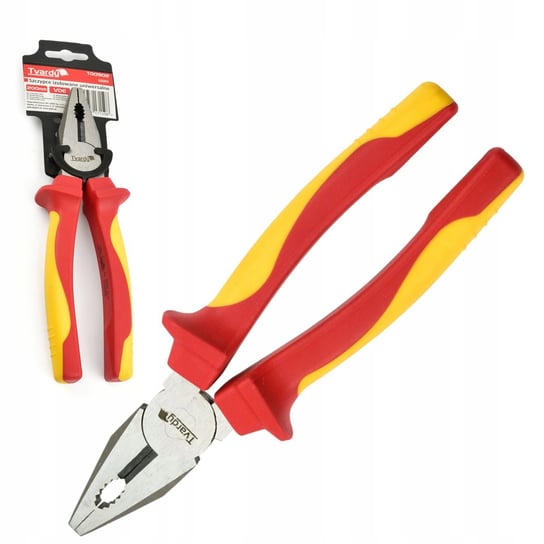 Kombinerki Szczypce Uniwersalne Izolowane 200Mm - Tvardy | Sklep EMPIK.COM