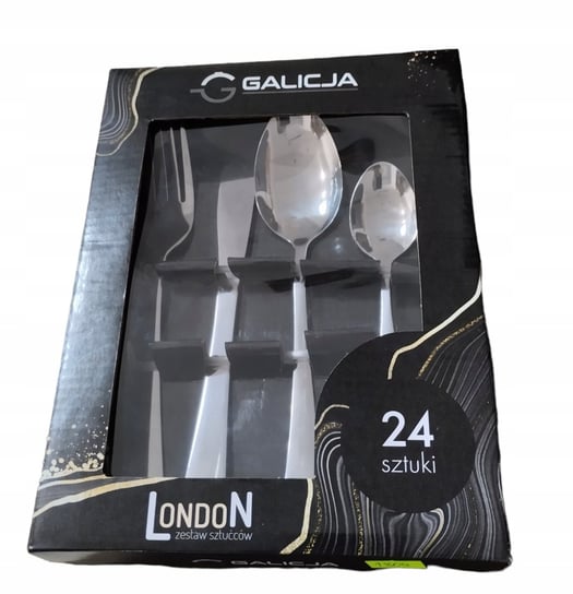 Komplet sztućców LONDON 24 el. Galicja 7728 - Galicja | Sklep EMPIK.COM