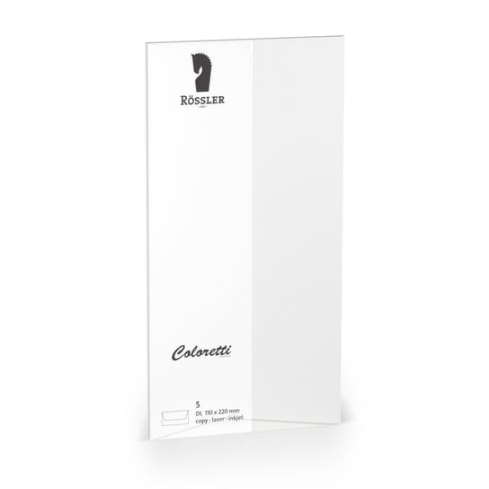 Koperta Coloretti American Dl 5 Szt. Biała - Grupo Erik | Sklep EMPIK.COM