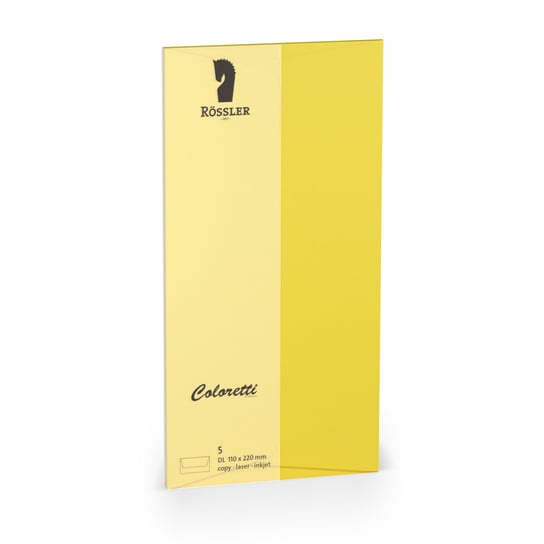 Koperta Coloretti American Dl 5 Szt. Żółta - Grupo Erik | Sklep EMPIK.COM