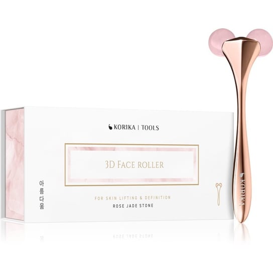 KORIKA Tools 3D Face Roller Rose Jade Stone wałek do masażu do twarzy Rose Jade Stone | Sklep ...