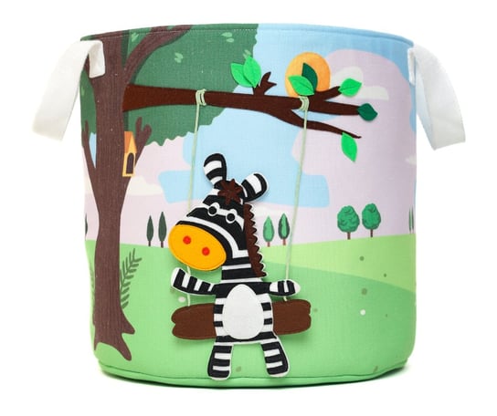 Kosz na zabawki - Zebra Jolly Designs - Inna marka | Sklep EMPIK.COM