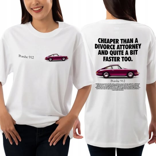 Koszulka Damska Oversize Street PORSCHE CAR Wzory - Inna marka | Moda ...