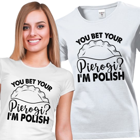 Koszulka damska Założysz Się O Pierogi Polska M - VoloDonum | Moda ...