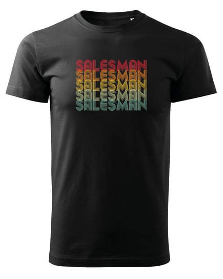 Koszulka dla Handlowca Salesman Sprzedawca Czarny L - TeeLove | Moda ...