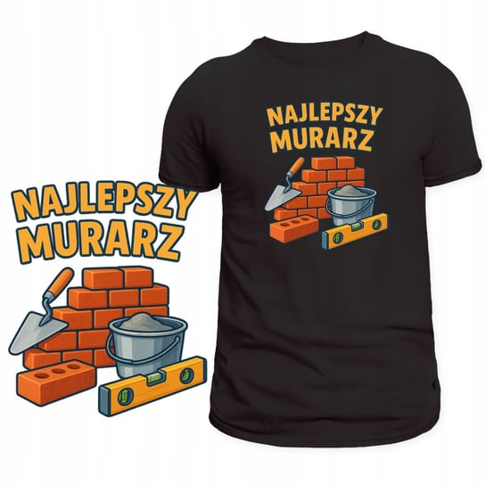 KOSZULKA DLA MURARZA SUPER NADRUK NAJLEPSZY MURARZ HIT ŚWIETNY PREZENT ...