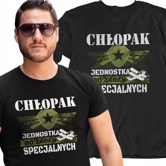 Koszulka Męska Chłopak Do Zadań Specjalnych Prezent Dla Niego Urodziny - Meeboo | Moda Sklep ...