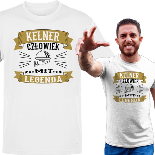 Koszulka męska Kelner Człowiek Mit Legenda S - VoloDonum | Moda Sklep ...