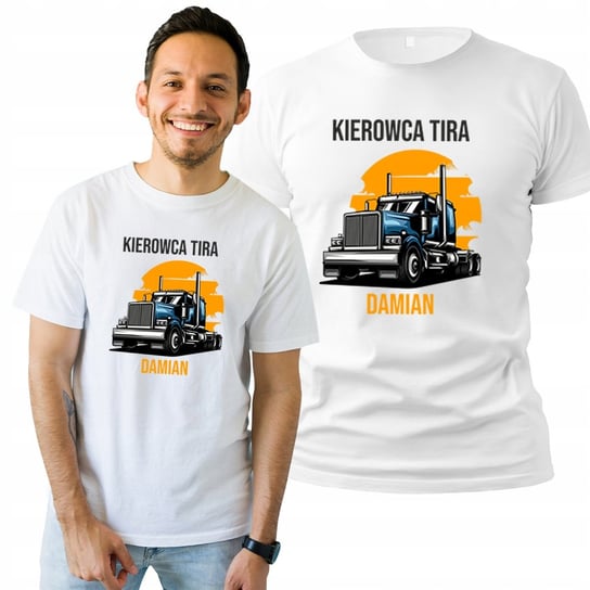Koszulka Męska Na Prezent Personalizowana Kierowca Tira Twoje Imię M - Plexido | Moda Sklep ...