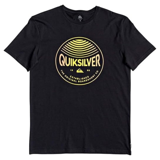 Koszulka męska Quiksilver Colors In Stereo czarna z nadrukiem-M ...