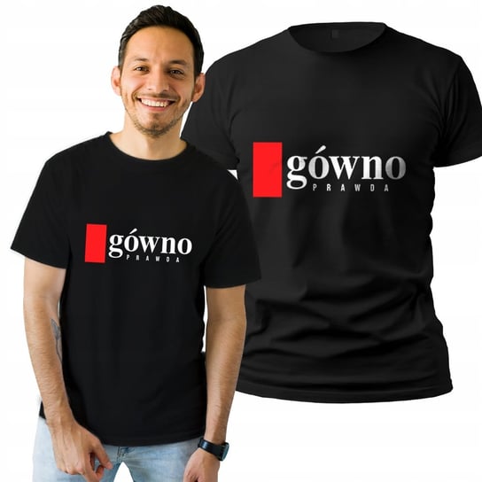 Koszulka Męska Z Nadrukiem T-shirt Na Prezent Gówno Prawda S - Plexido ...