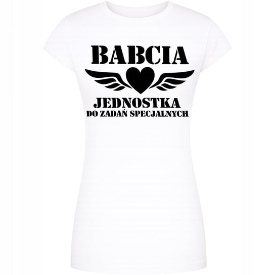 KOSZULKA NA DZIEŃ BABCI WZÓR BABCIA JEDNOSTKA DO ZADAŃ SPECJALNYCH HIT ...