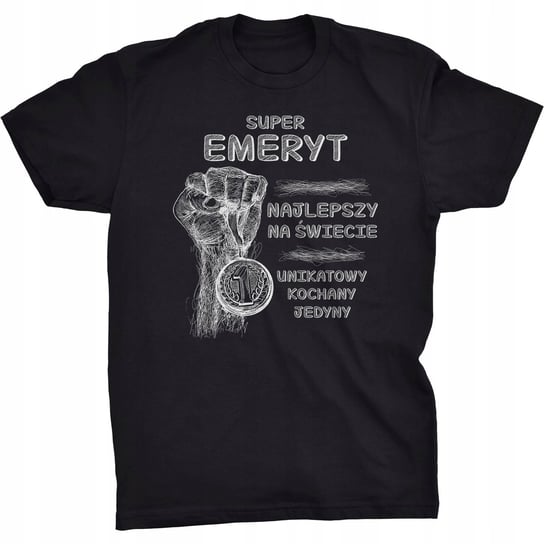Koszulka Super Emeryt Najlepszy Na Świecie - GILDAN | Moda Sklep EMPIK.COM