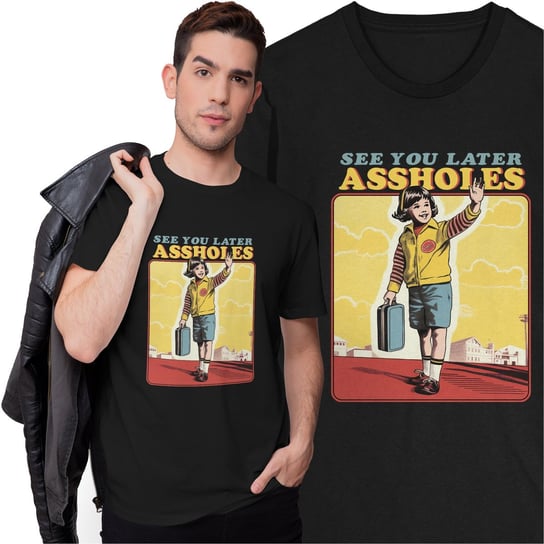 Koszulka z Śmiesznym Nadrukiem T-shirt Prezent - Inna marka | Moda Sklep EMPIK.COM