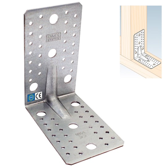 Kp7 Kątownik Ciesielski Montażowy 145X145X90X2,5 - DOMAX | Sklep EMPIK.COM