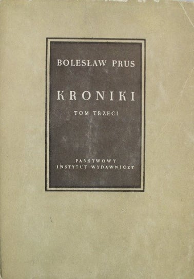 Kroniki Tom 3 - W opisie | Książka w Empik