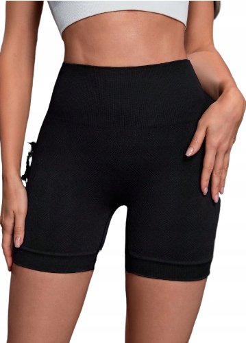 KRÓTKIE LEGGINSY DAMSKIE CZARNE CASUAL L ŁGL - Inna marka | Sport Sklep ...