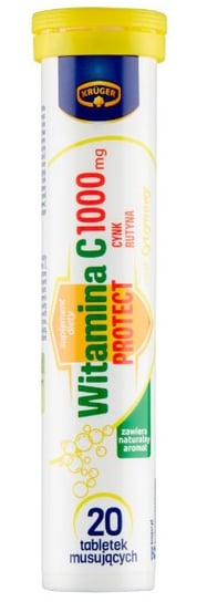 Kruger, Witamina Musująca Witamina C, 1000 Mg | Sklep EMPIK.COM