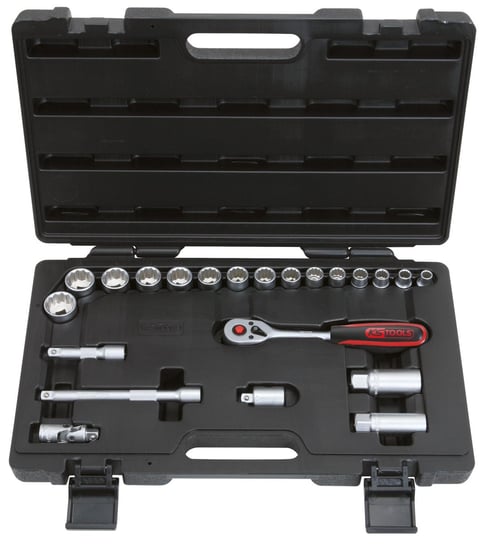 KS TOOLS Zestaw kluczy nasadowych, 22-szt, 3/8" - KS Tools | Sklep EMPIK.COM