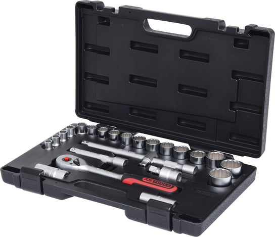KS TOOLS Zestaw kluczy nasadowych, 24-szt, 1/2", 12-k?tna - KS Tools | Sklep EMPIK.COM