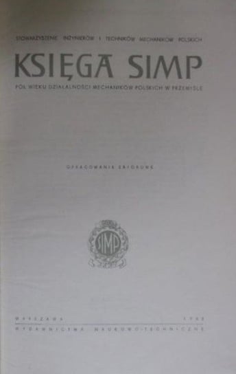Księga SIMP - W opisie | Książka w Empik