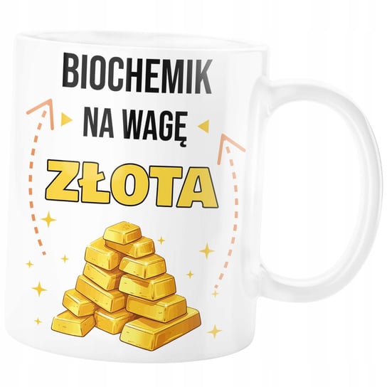 KUBEK BIOCHEMIK NA WAGĘ ZŁOTA PREZENT - Inna marka | Sklep EMPIK.COM